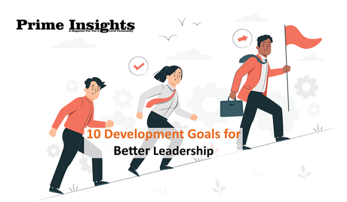 10 Development Goals for Better Leadership - Prime Insights
