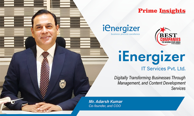 iEnergizer IT Services | Mr. Adarsh Kumar | Co-founder COO