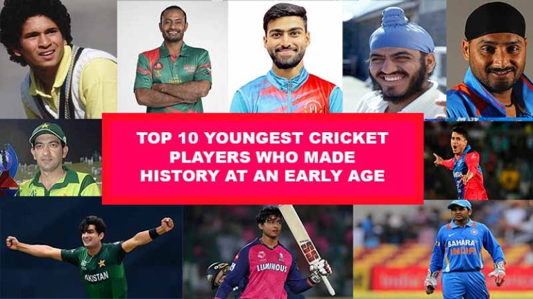Top 10 Youngest Cricket Players Who Made History - Early Age
