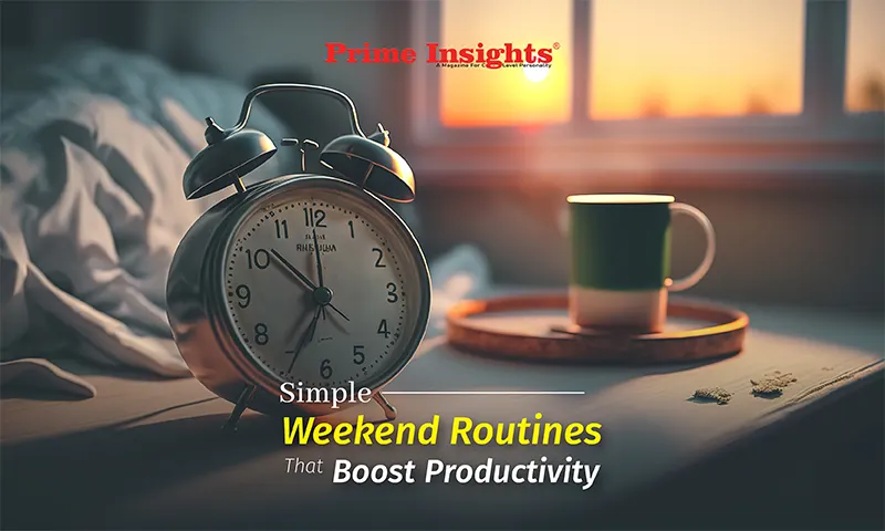 Simple Weekend Routines That Boost Productivity