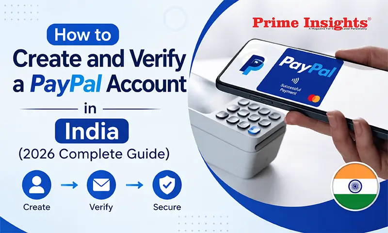 How to Create and Verify a PayPal Account in India