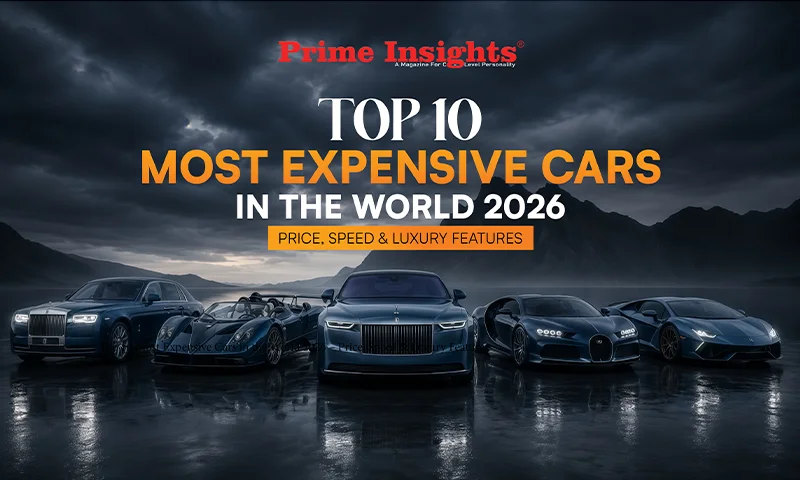 Top 10 Most Expensive Cars in the World 2026